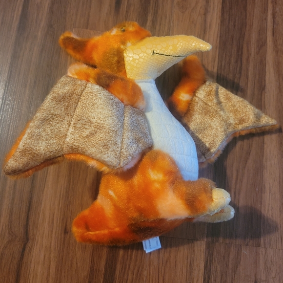 Toys | Aurora Pterodactyl 12 Plush Orange Flying Dinosaur 215 Stuffed ...